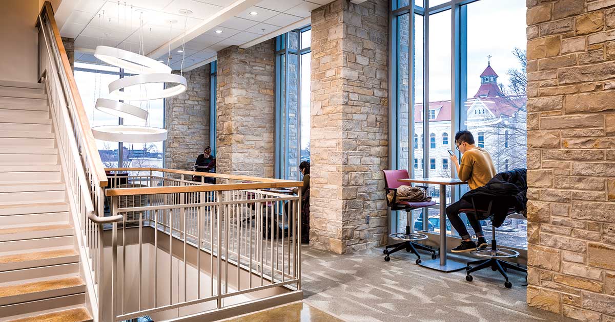 Collaborative Spaces Popping Up All Over Campus